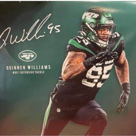 Jets | Wall Decor | Replica Lithograph Autograph Poster W Jets ...